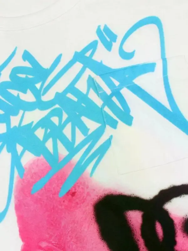 Dolce & Gabbana 2010s Graffiti-print T-shirt