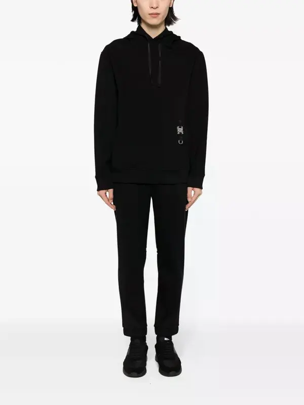 BOSS Stripe-detail Cotton Track Pants