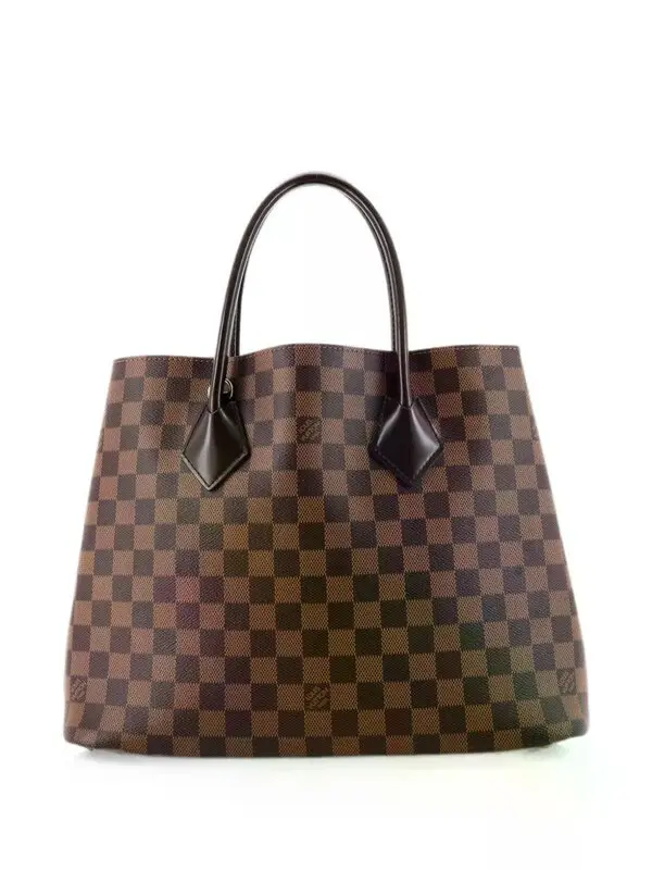 LOUIS VUITTON Kensington Handbag Damier Tote Bag - Brown