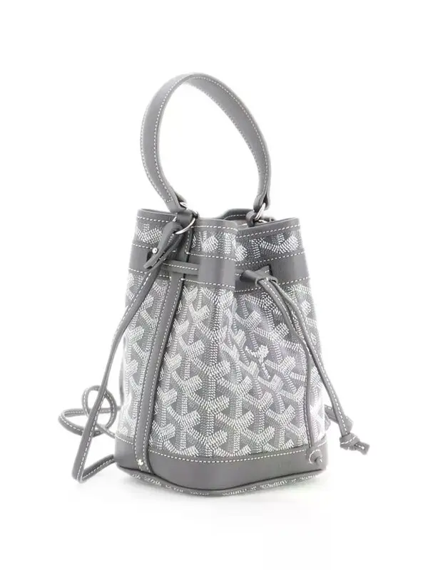 Goyard Petit Flot Coated Canvas Mini Bucket Bag