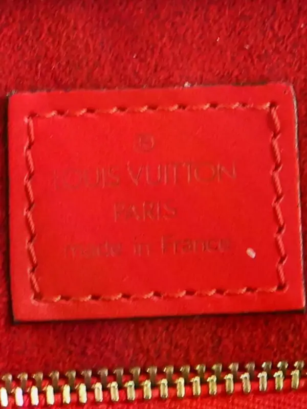 LOUIS VUITTON Pont Neuf Handbag Epi Leather Pm Satchel - Red