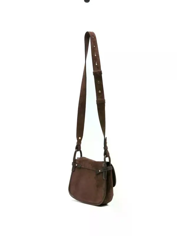 Prada Fringe-detail Suede Shoulder Bag