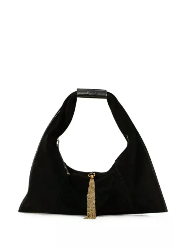 TWINSET Chain-tassel Leather Bucket Bag