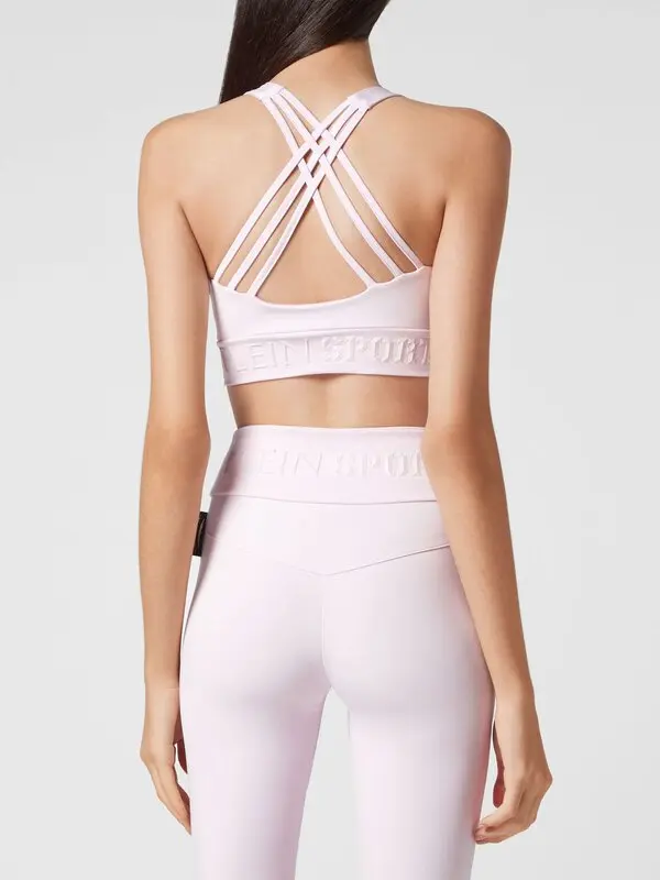 PLEIN SPORT Racerback Sports Top