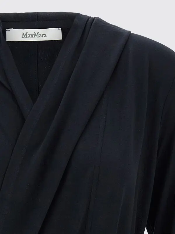 Max Mara Belted Knit Jumper - Blue