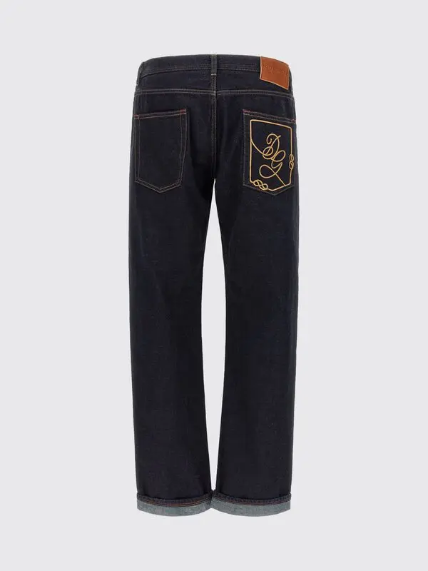 Dolce & Gabbana Regular Fit Straight-leg Jeans - Blue
