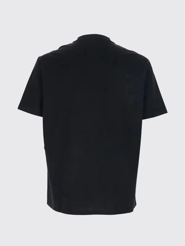 Emporio Armani Slim Fit T-shirt In Cotton With Tone-on-tone Logo