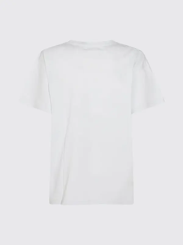 MAISON MARGIELA Cotton T-shirt With Numeric Logo And Dropped Shoulders