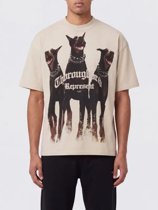 REPRESENT Relaxed Fit Graphic Print Cotton T-shirt - White
