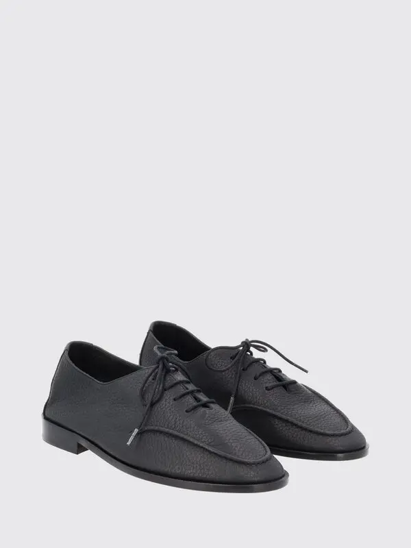 Hereu Juliol Moc-toe Derby Shoes In Pebbled Leather