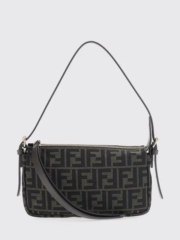 Fendi Ff Zucca Monogram Jacquard Mini Bag - Brown