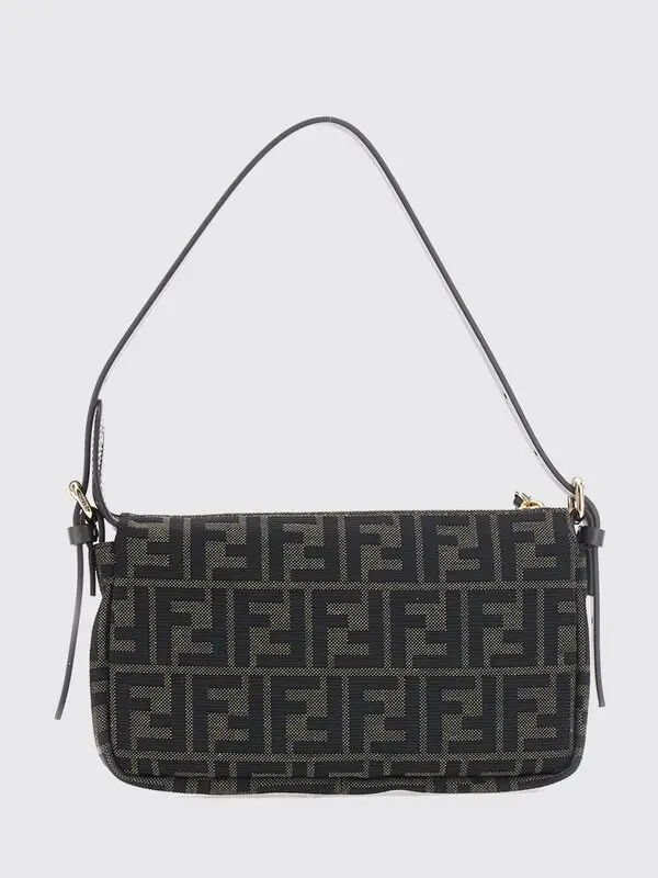 Fendi Ff Zucca Monogram Jacquard Mini Bag - Brown