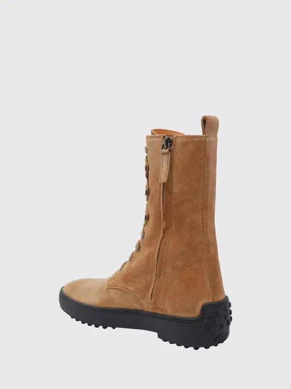 TOD'S Suede Lace-up Boots