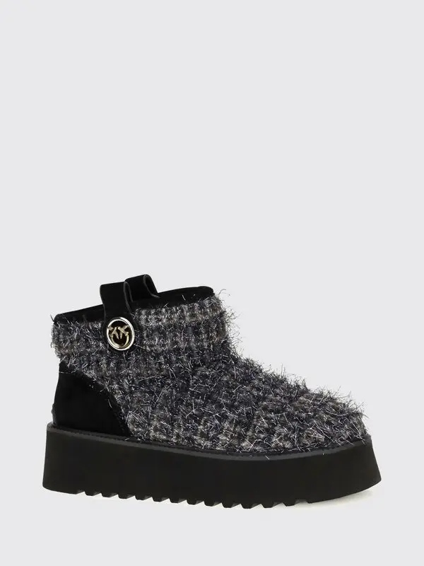 Pinko Ankle Boots With Platform Sole