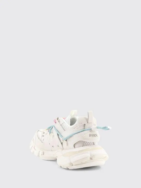 Balenciaga Track Trail Sneakers With Notched Sole - Pink