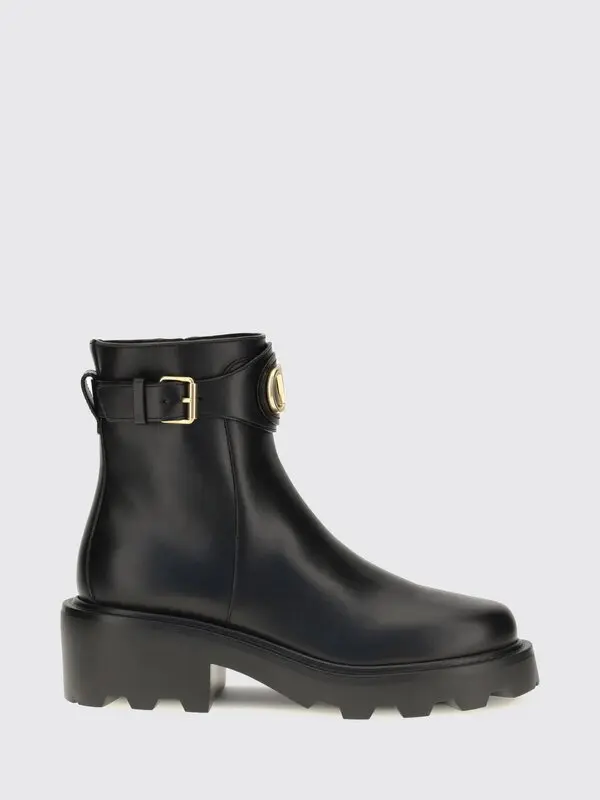 Valentino Garavani Buckled Ankle Boots