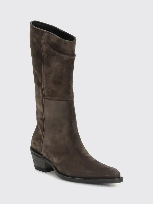 Khaite Suede Boots - Brown