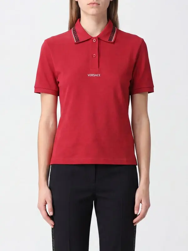 Versace Polo Shirt Colour - Red