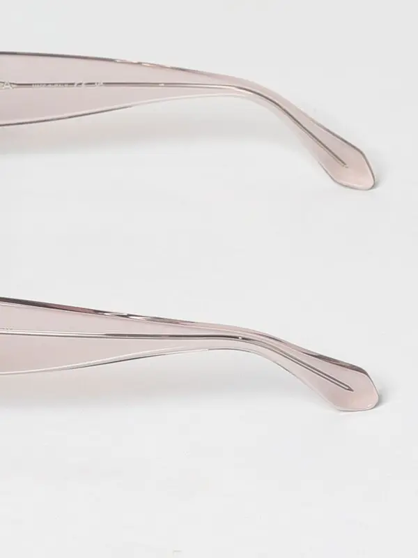 Alaïa Aviator Sunglasses In Acetate With Tinted Lenses - White