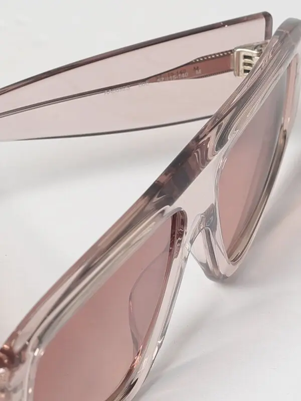 Alaïa Aviator Sunglasses In Acetate With Tinted Lenses - White