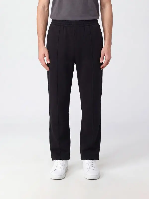 REPRESENT Wide-leg Jersey Jogging Pants With Elasticated Waist - Black