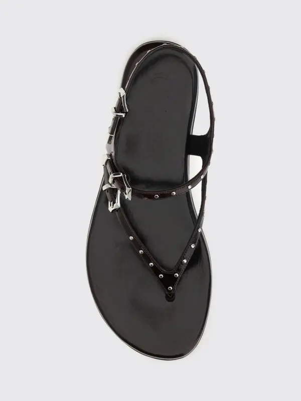 Chloé Studded Flat Sandals