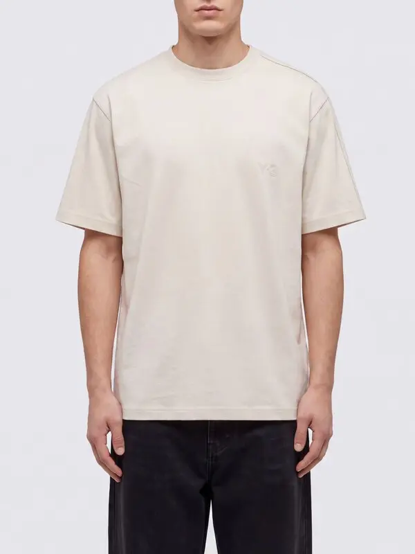 Y3 Relaxed Fit Cotton Jersey T-shirt With 3-stripes Logo