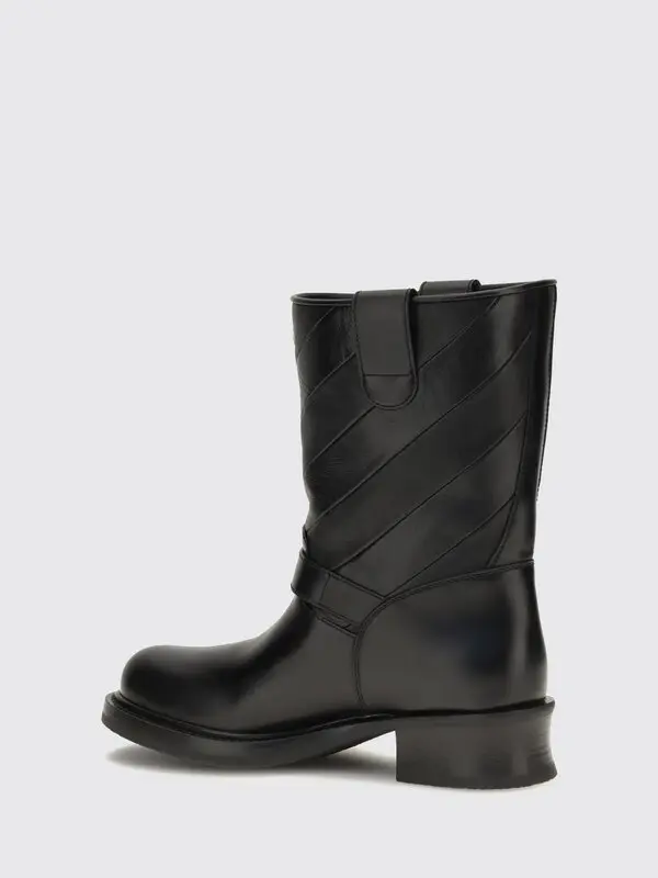 Valentino Garavani Buckled Leather Boots