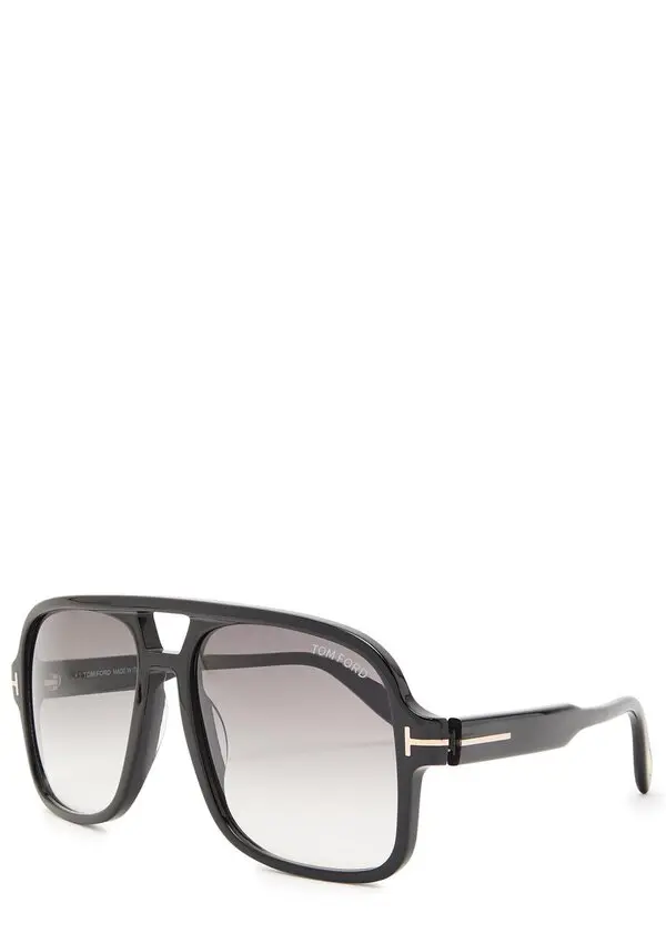 TOM FORD Falconer Aviator-style Sunglasses