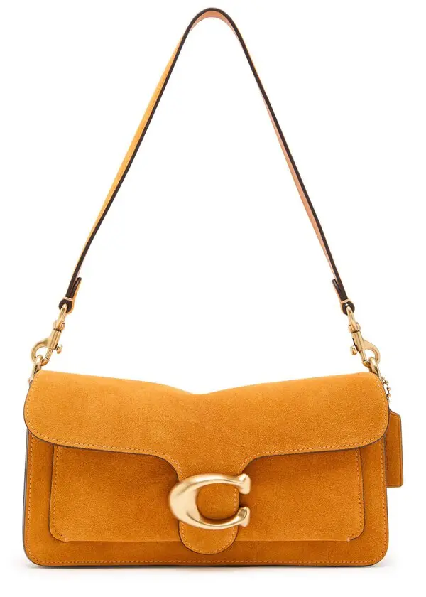 COACH Tabby 26 Suede Shoulder Bag