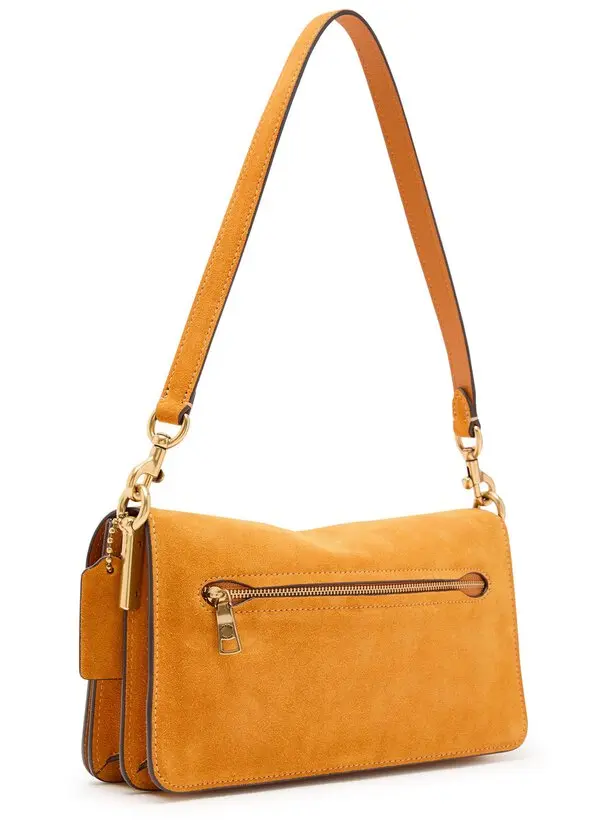 COACH Tabby 26 Suede Shoulder Bag