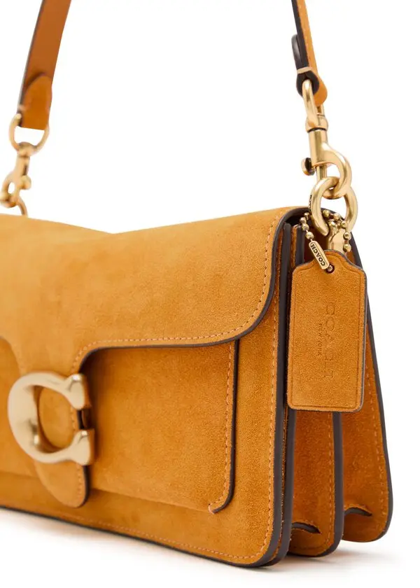 COACH Tabby 26 Suede Shoulder Bag
