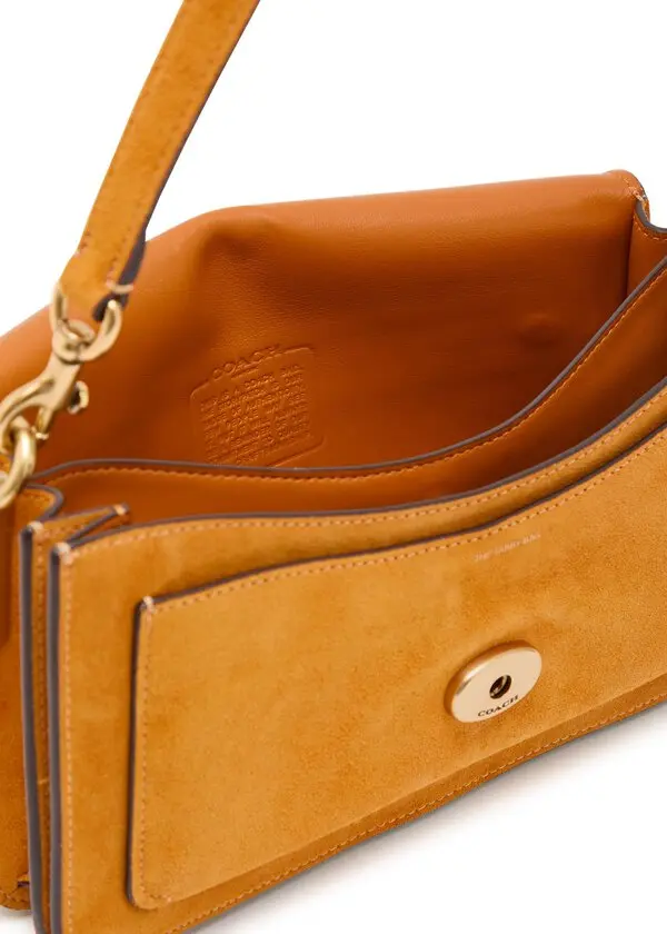 COACH Tabby 26 Suede Shoulder Bag