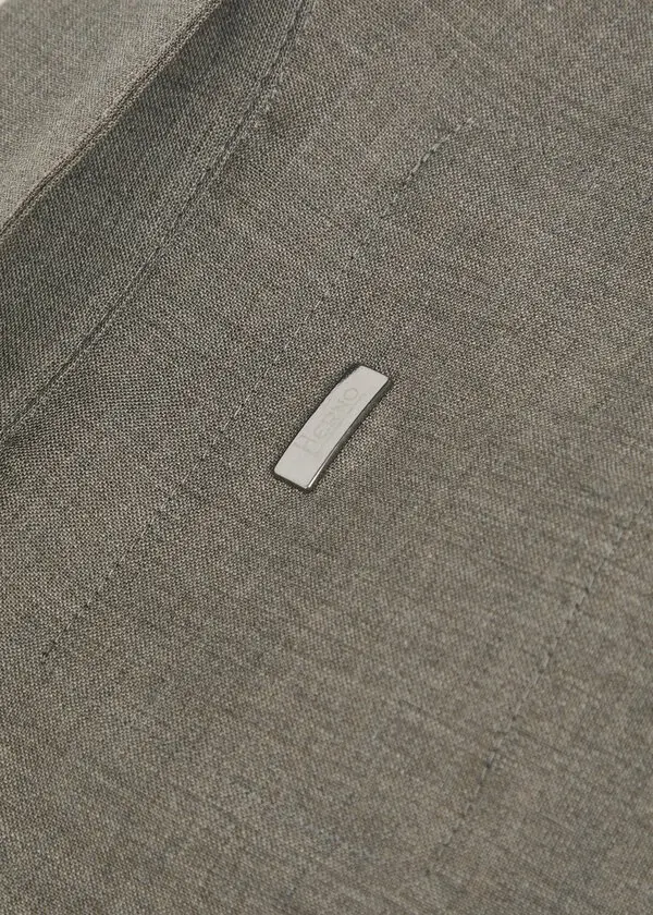 Herno Pocket Wool-blend Shirt