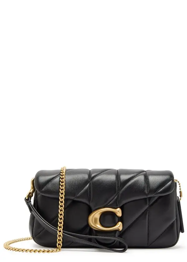 COACH Tabby 19 Quilted Suede Cross-body Bag