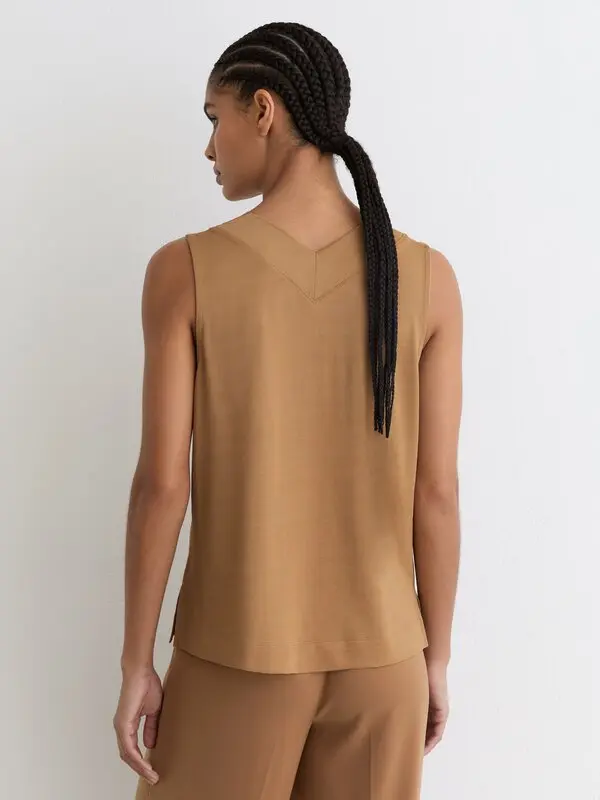 REISS V-neck Shell Top