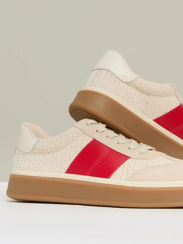 REISS Woven Low-top Trainers