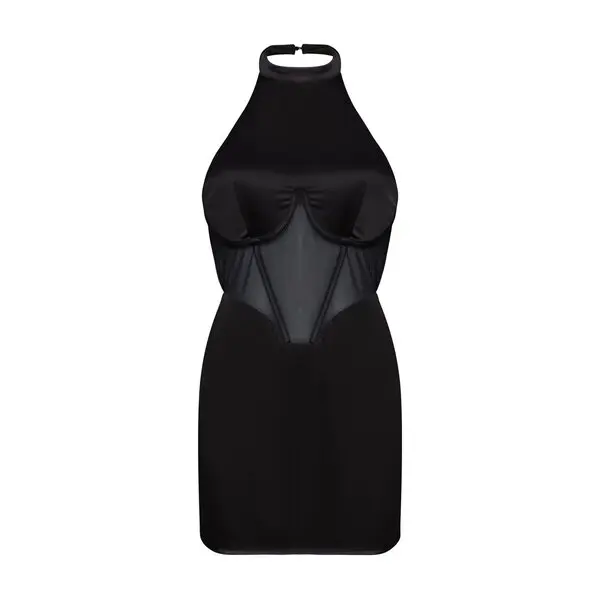 THE GT ATELIER Halterneck Dress