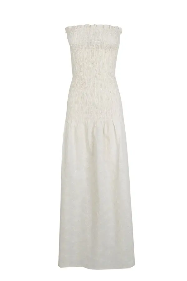 PAR Y ESCALA SL Valerie Dress - White