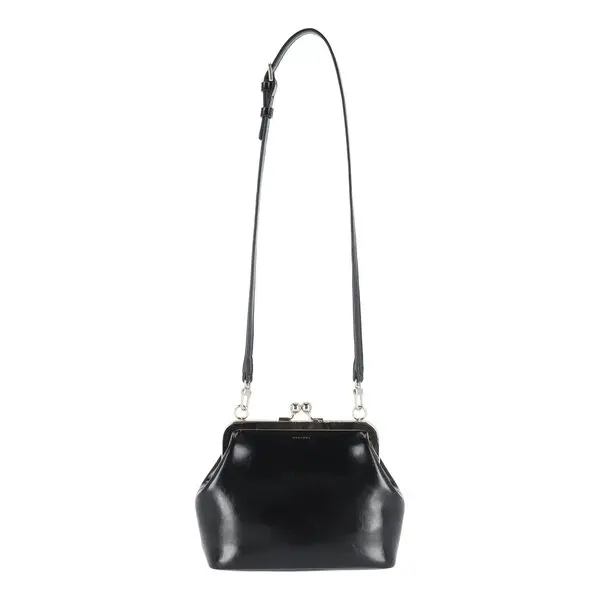 Marhen.j Black / Gold Sally Vegan Leather Black Gold