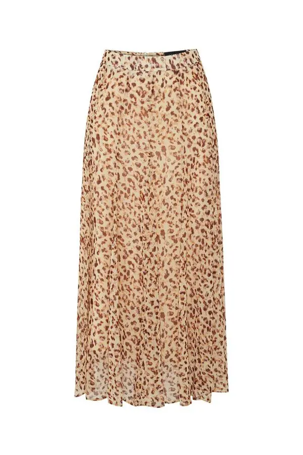 EXQUISE Arianna Midi Skirt Multicolor