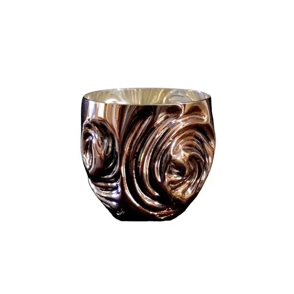 ANATOLIACRAFT One Of A Kind Chased Solid Copper Mug
