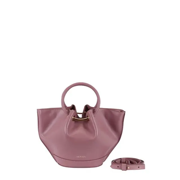 SAONARA BRAND Mini Capazo Bag Rosae Leather