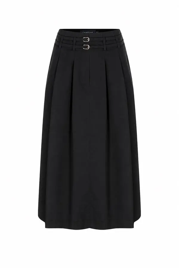 EXQUISE Evelynn Midi Skirt