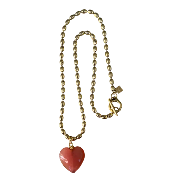 SCCOLLECTION Bacio Necklace Peach