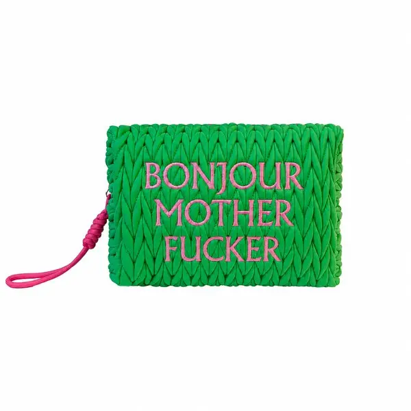 LILLY LOVES Bonjour Mf Cosmetic Bag - Green
