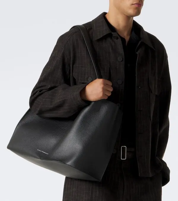 Studio Nicholson Doublet Leather Tote Bag