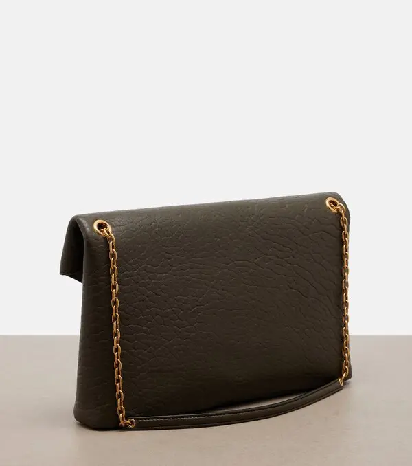 Saint Laurent Cassandre Large Leather Shoulder Bag