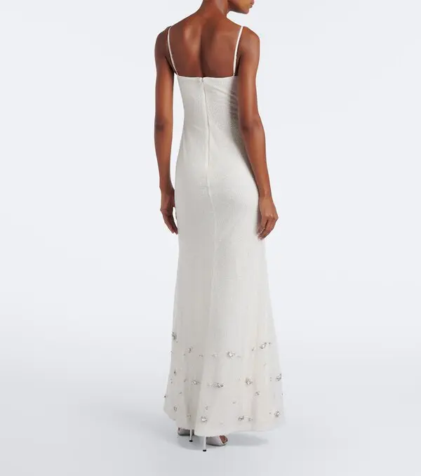 Roland Mouret Beaded Embellished Gown