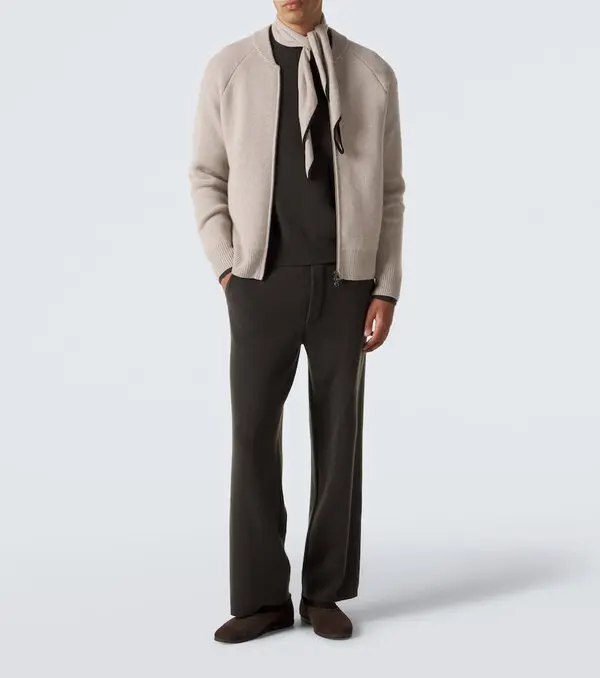 LISA YANG Cashmere Zip-up Cardigan